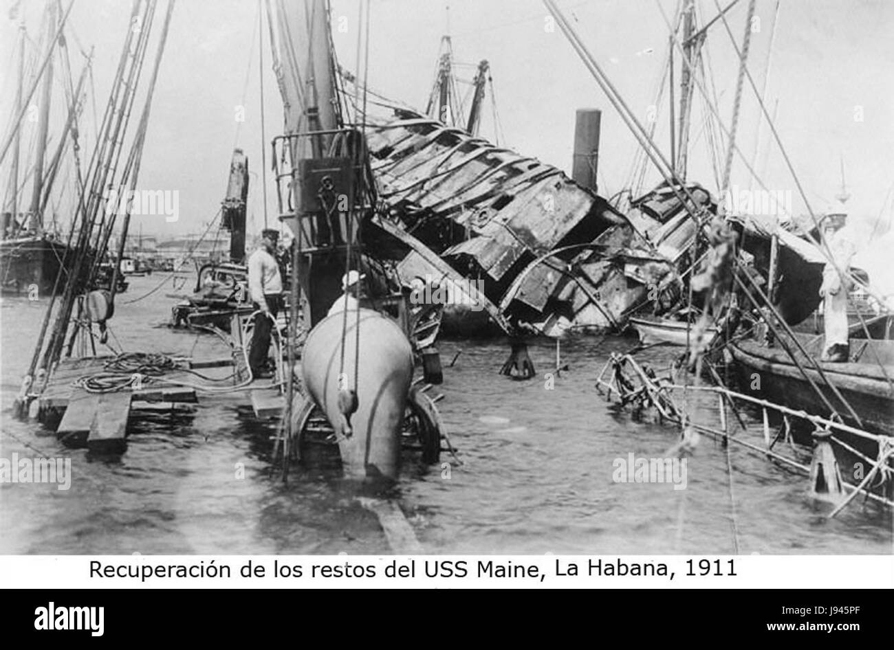 The 'Wreck of the USS Maine' refers to the infamous event of the USS ...