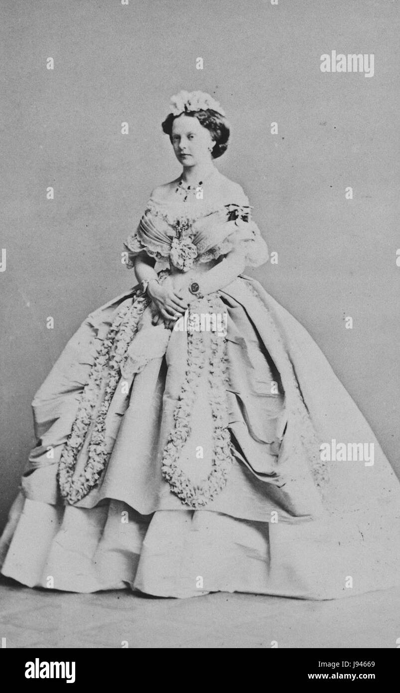 Princess Alexandrine of Prussia (1842 1906 Stock Photo - Alamy