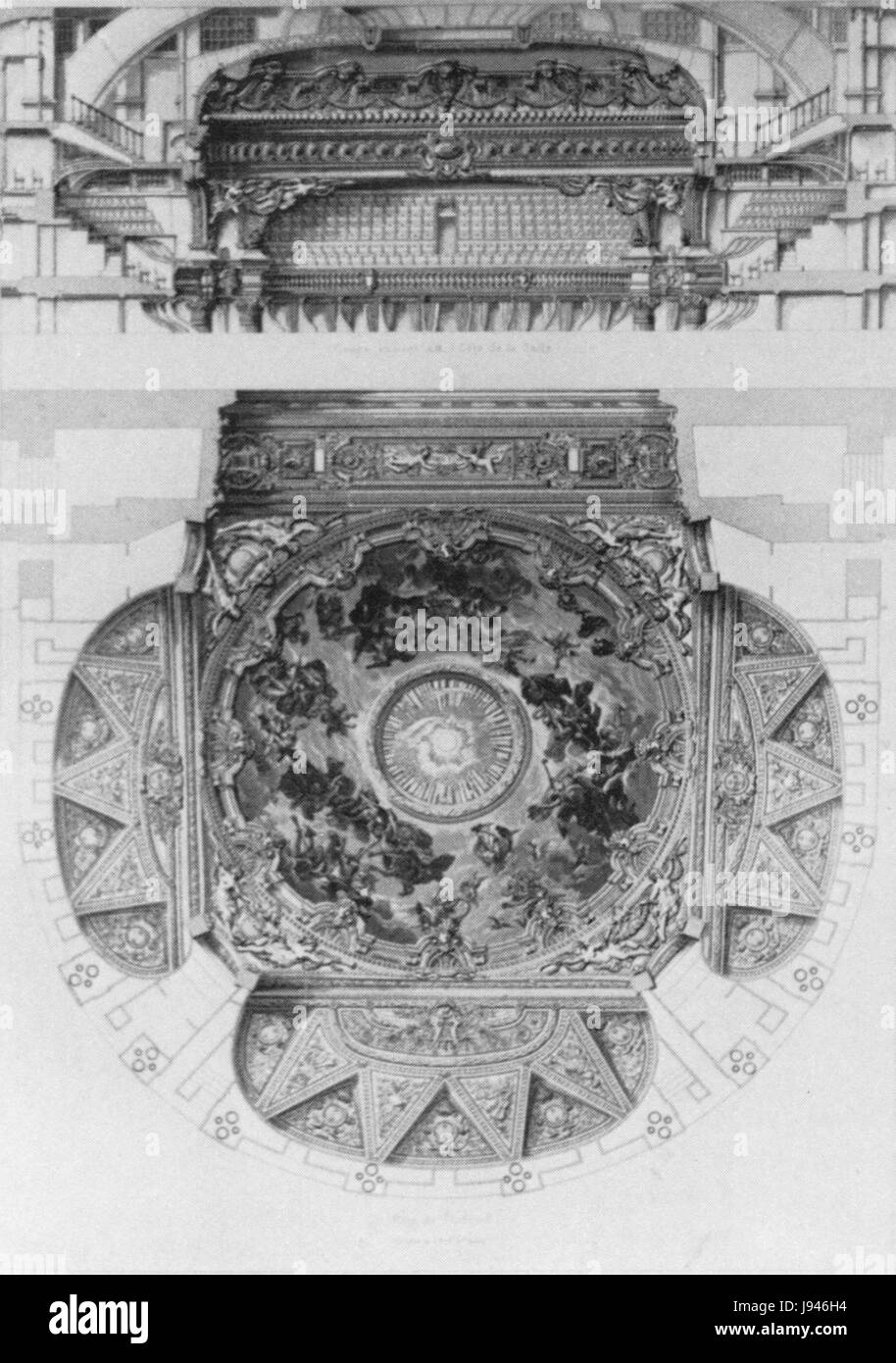 The Palais Garnier, a historic opera house in Paris, features a ...