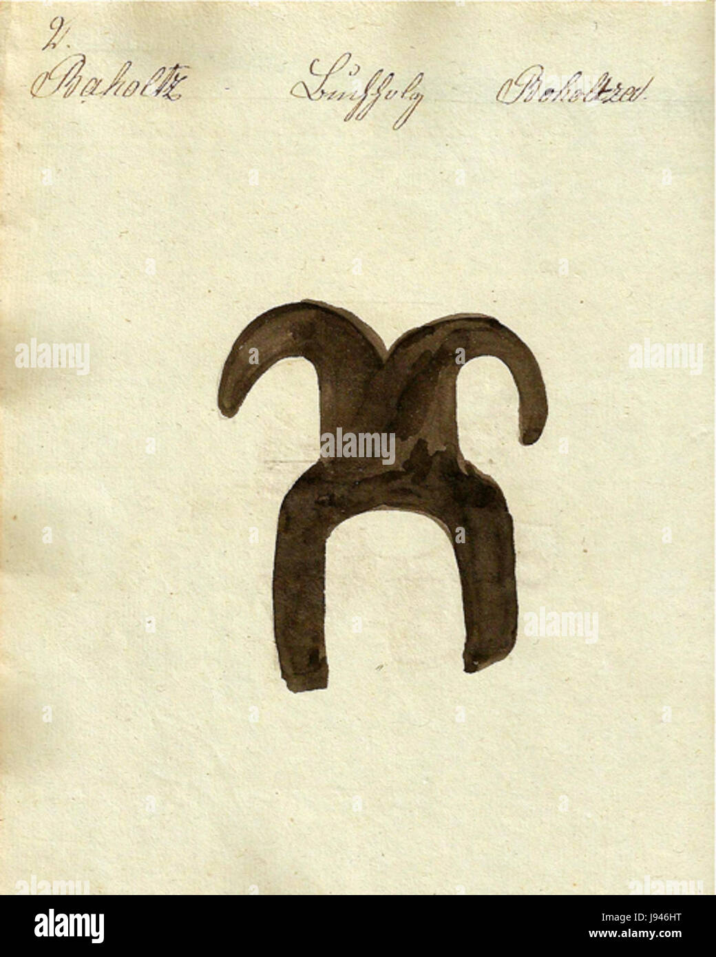 Viehbrandzeichen 07 02 is a historical mark used in the town of ...