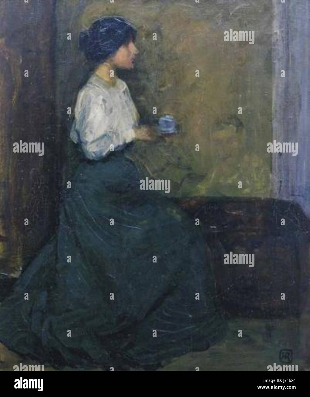 The Ramsay Seated figure is a sculpture that depicts a human figure in ...