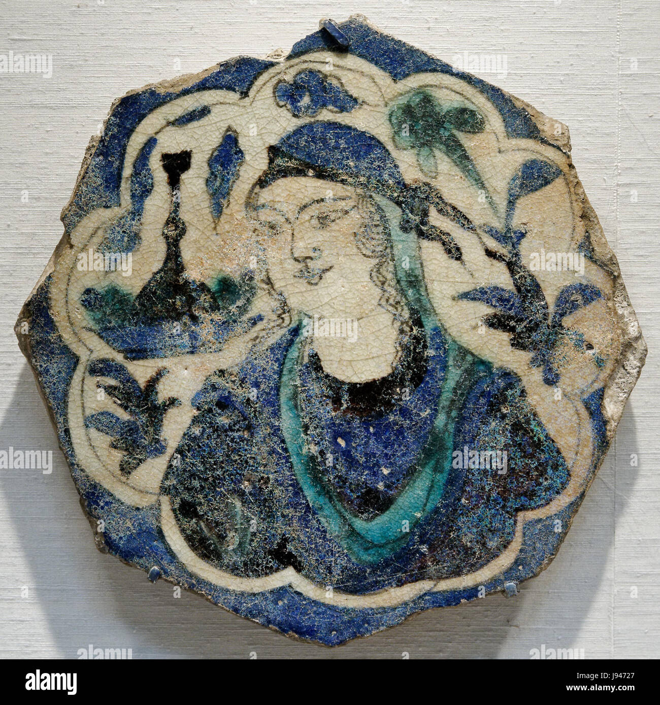 Tile woman Met 61.149 Stock Photo - Alamy