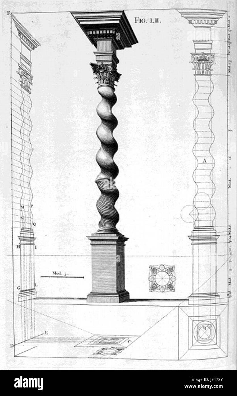 Perspectiva Pictorum et Architectorum 4 Stock Photo - Alamy