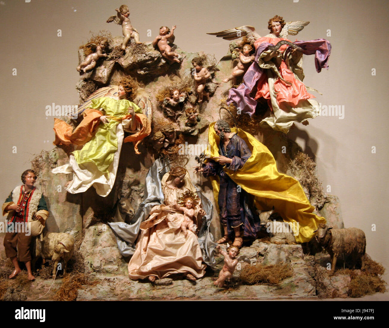 The Naples Nativity Scene refers to the intricate and detailed nativity ...