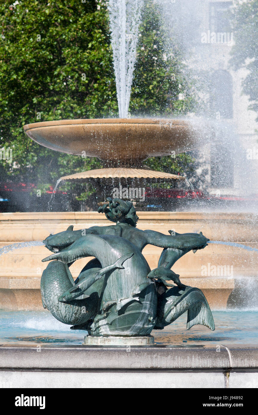 detail, city, town, monument, famous, statue, tourism, europe, fountain ...