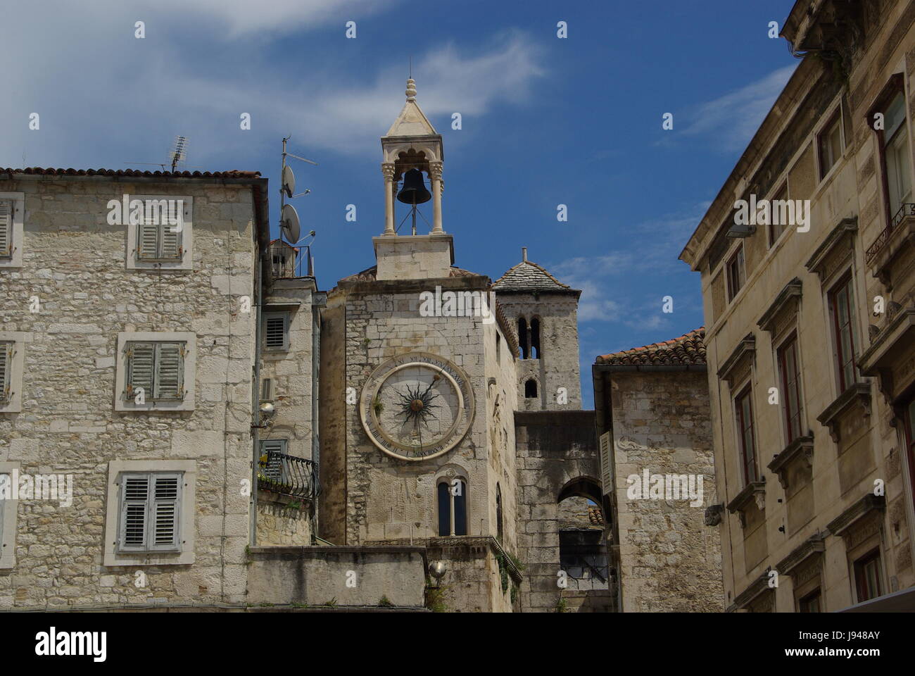 split uhr - split clock 02 Stock Photo - Alamy