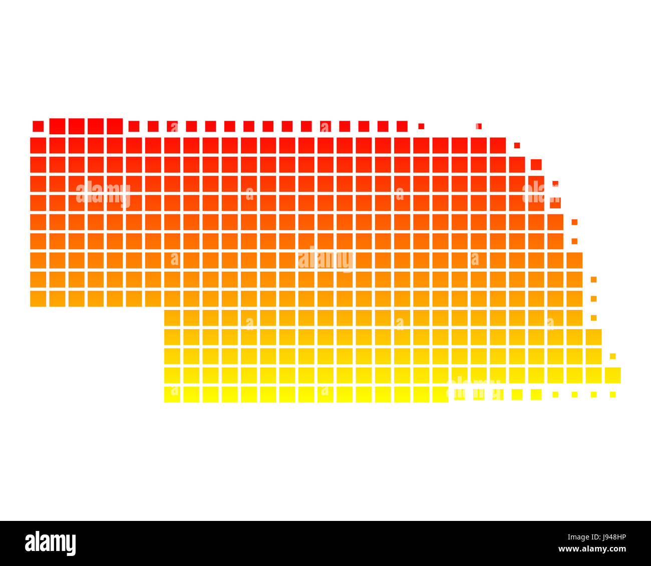 map of nebraska Stock Photo - Alamy