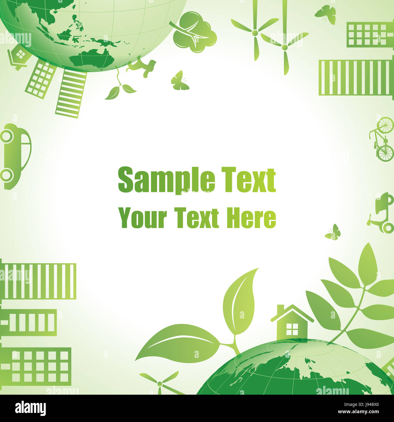 illustration, ecology, globe, planet, earth, world, frame, backdrop ...