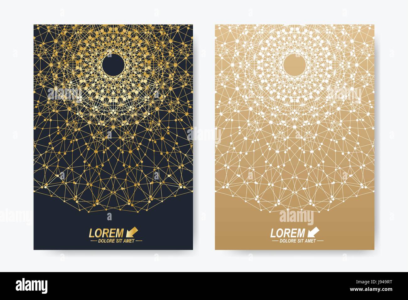 Modern vector template for brochure, Leaflet, flyer, cover, magazine or annual report. A4 ...