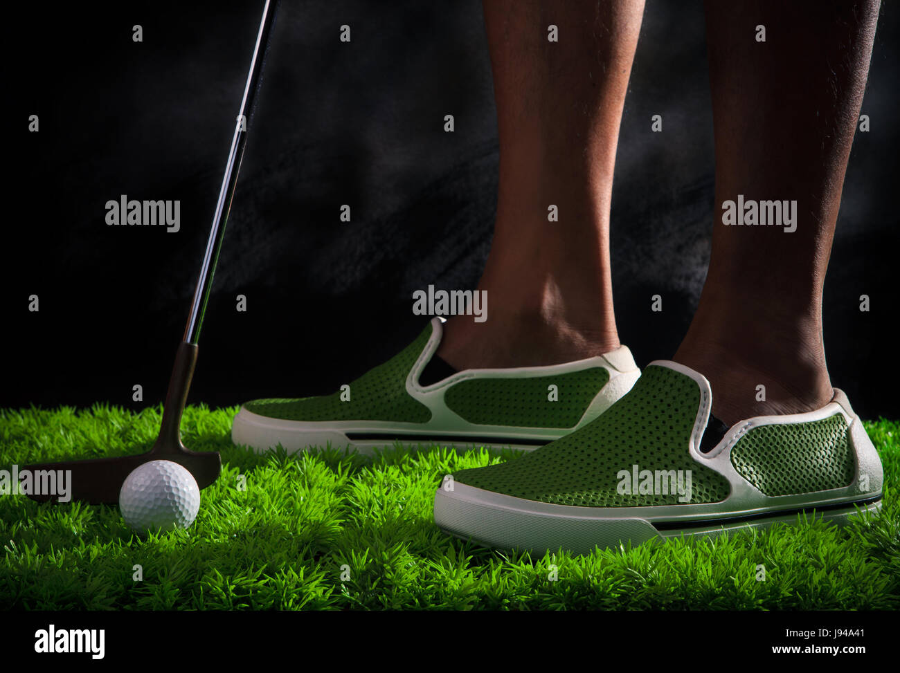 golf ball still life for sport Stock Photo - Alamy