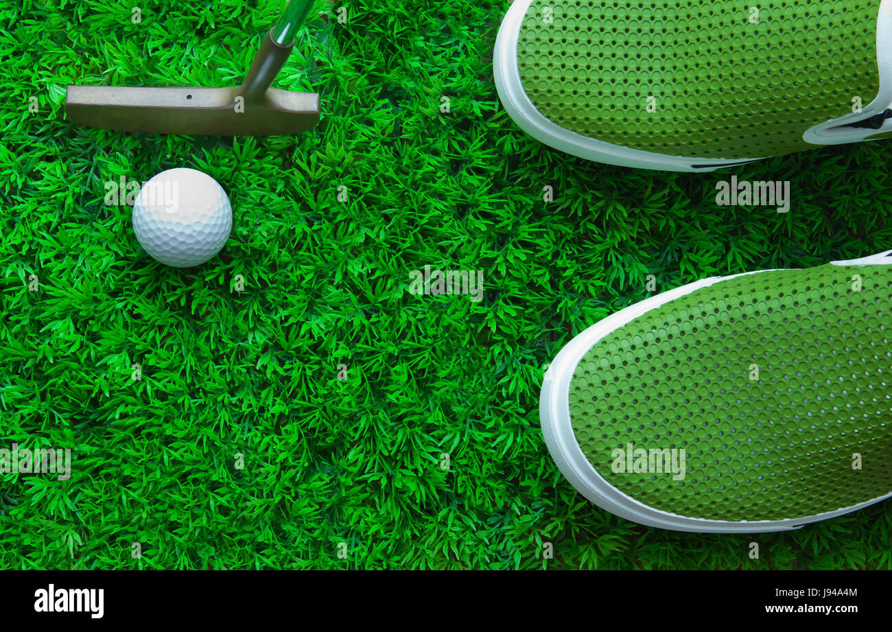 golf ball still life for sport Stock Photo - Alamy
