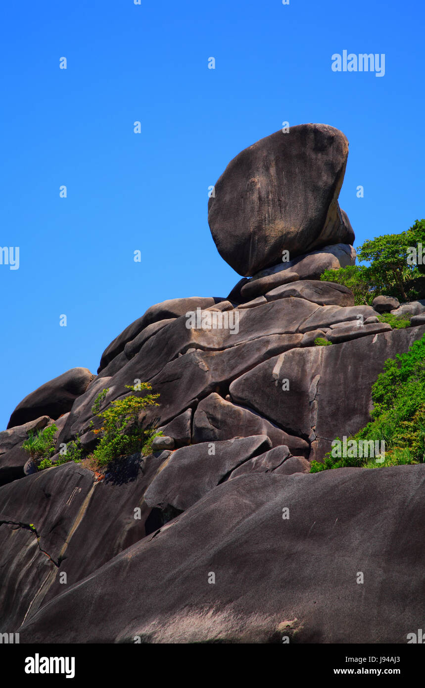 Sail Rock, Ko Similan Island, Mu Ko Similan National Park, Similan ...
