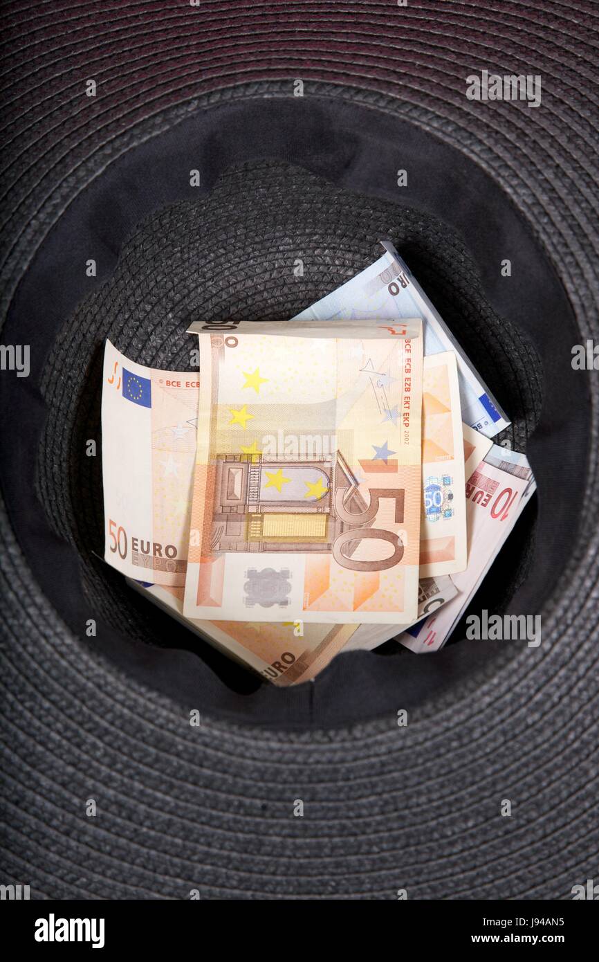 hat, euro, europe, wealth, savings, bill, money, woman, humans, human ...