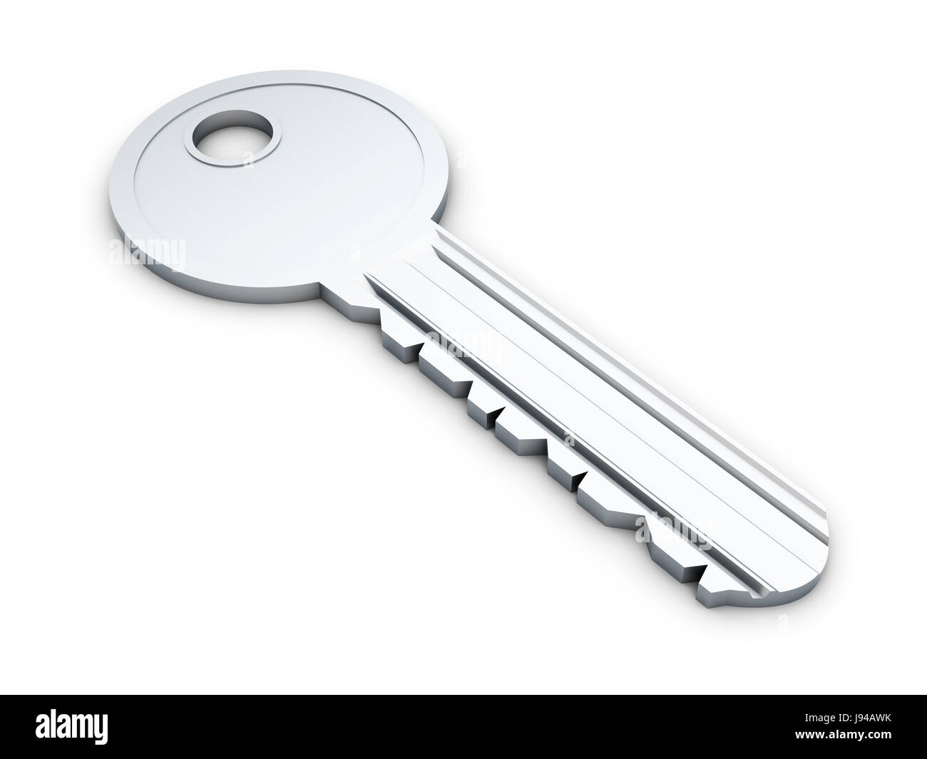 isolated, graphic, illustration, unlock, digital, key, solution, cut ...