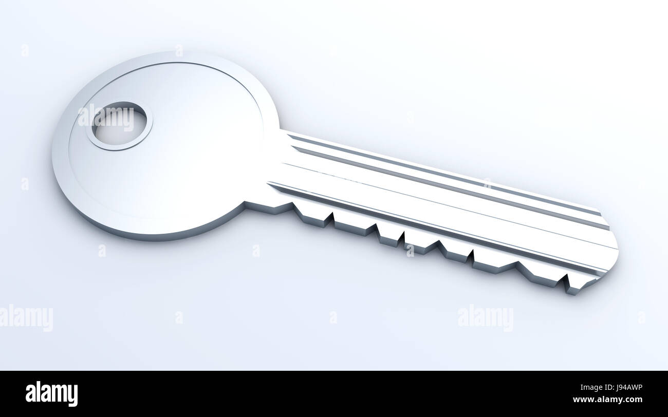 graphic, illustration, unlock, digital, key, solution, cut out, render ...