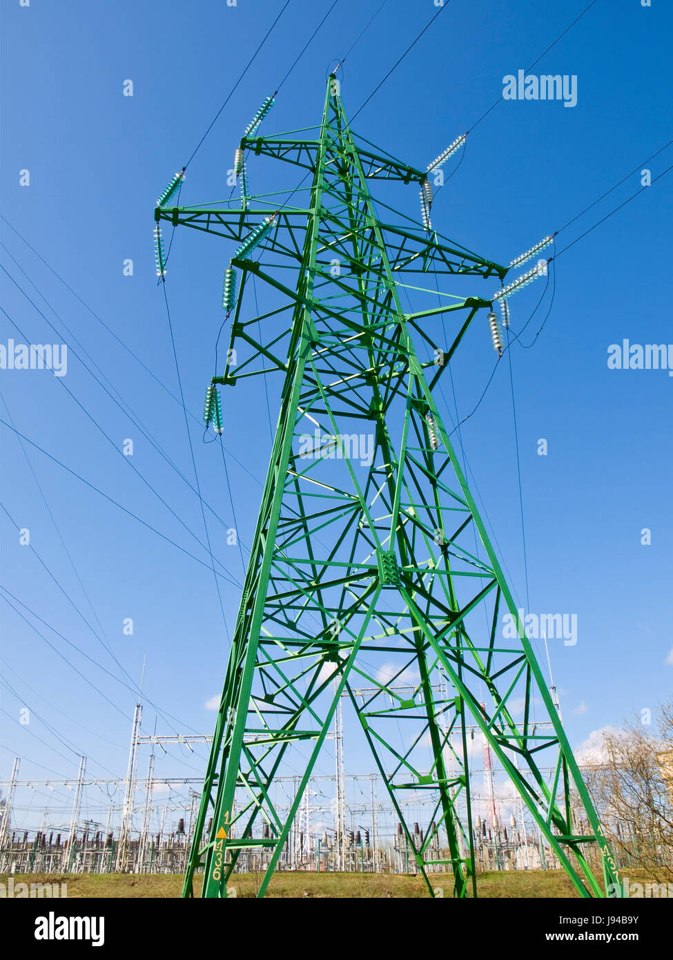 energy, power, electricity, electric power, towers, industry ...