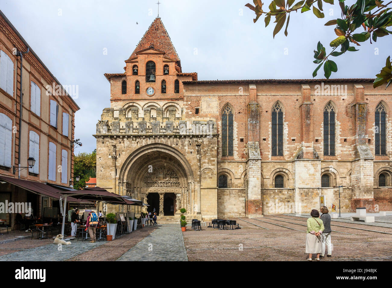 France, Tarn-et-Garonne (82), Moissac, abbaye Saint-Pierre, classé ...
