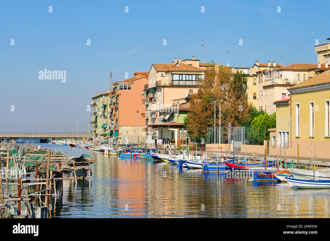 house, building, city, town, venice, italy, rowing boat, sailing boat ...