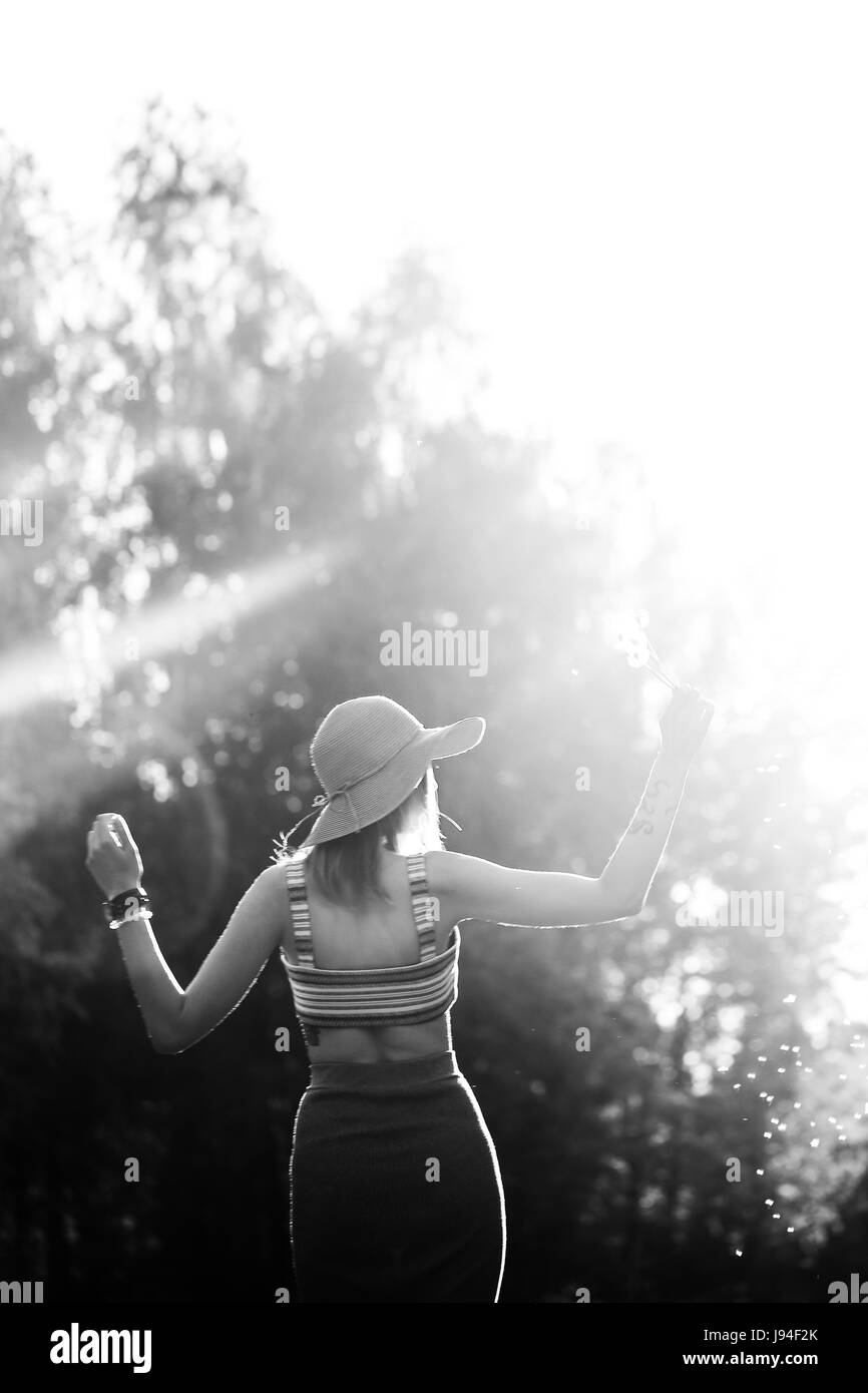 Lifestyle people concept cute Black and White Stock Photos & Images - Alamy