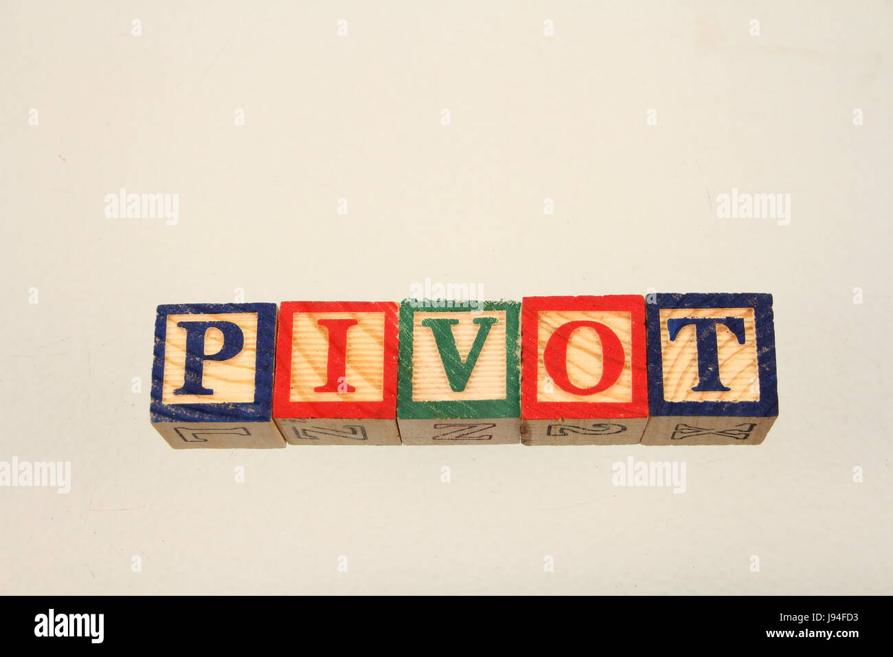The term pivot displayed visually on a white background in landscape ...
