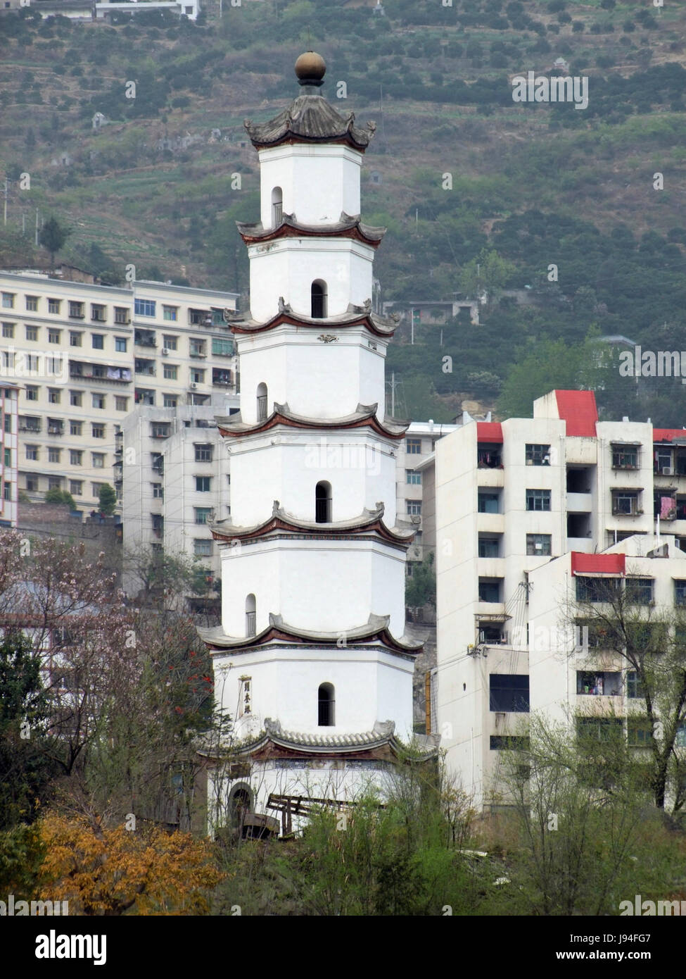 Multi storey pagoda hi-res stock photography and images - Alamy