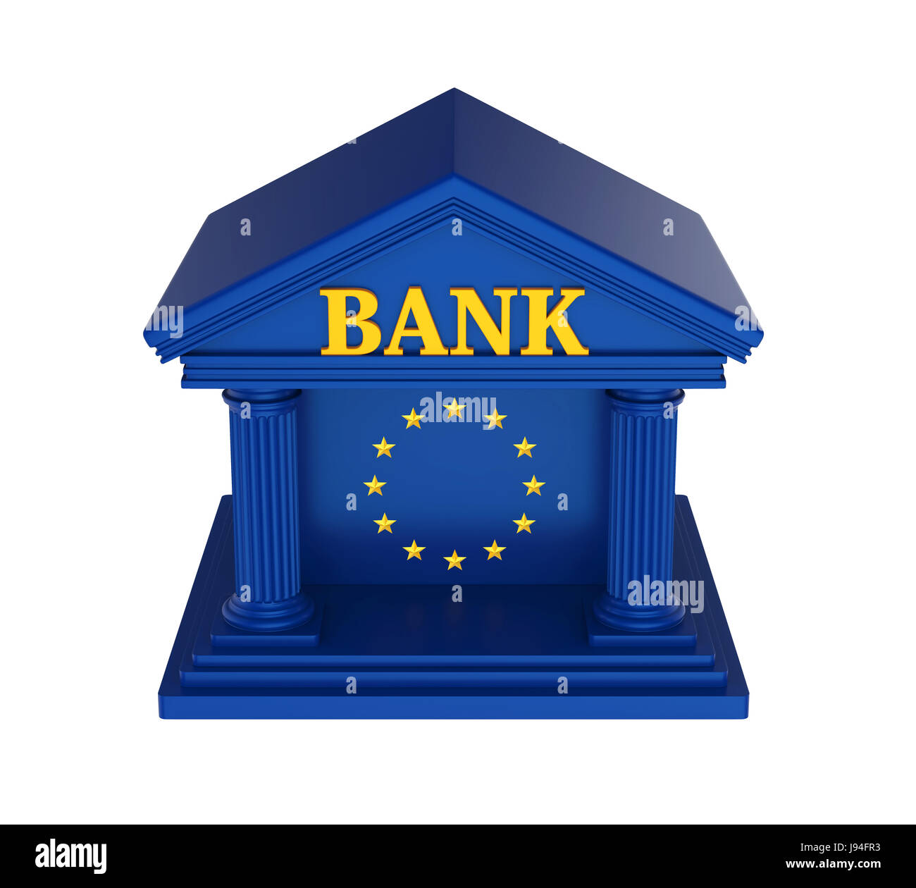 Europe flag construction Cut Out Stock Images & Pictures - Alamy