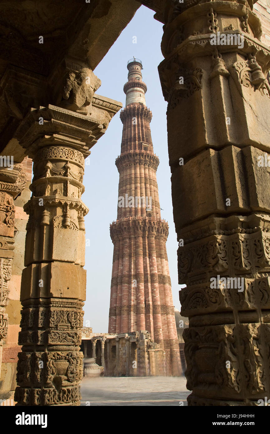 tower, travel, historical, monument, stone, asia, columns, india, rock ...