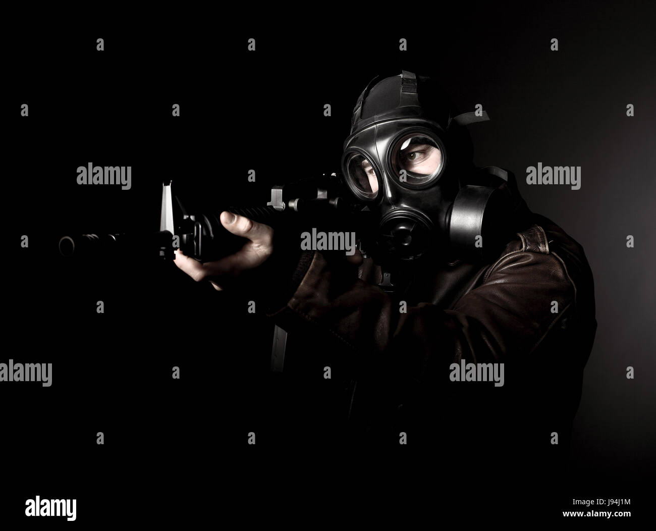 rifle, arm, weapon, balaclava, terrorist, predator, bandit, raider ...