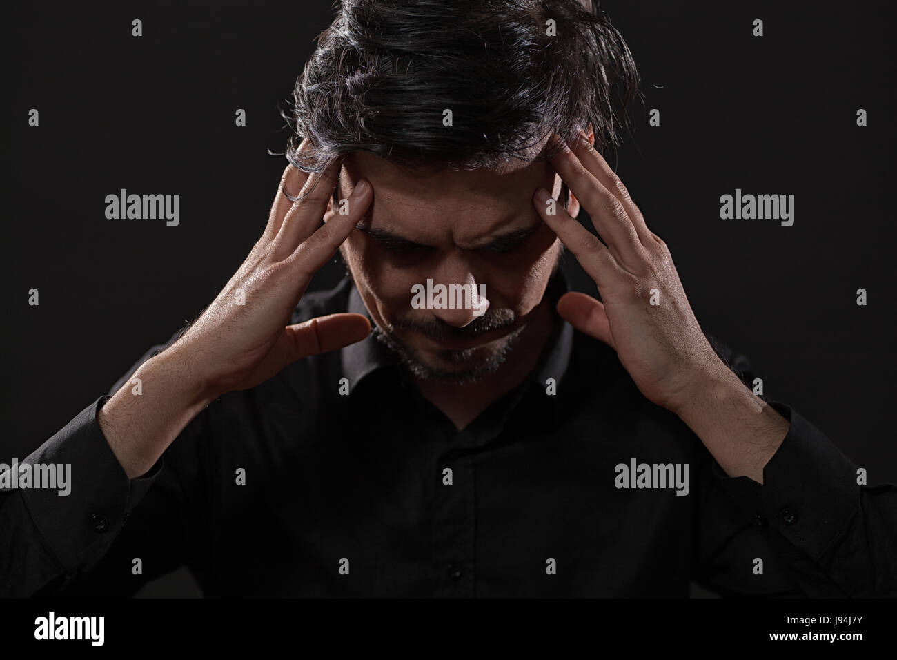 Worried adult hi-res stock photography and images - Alamy