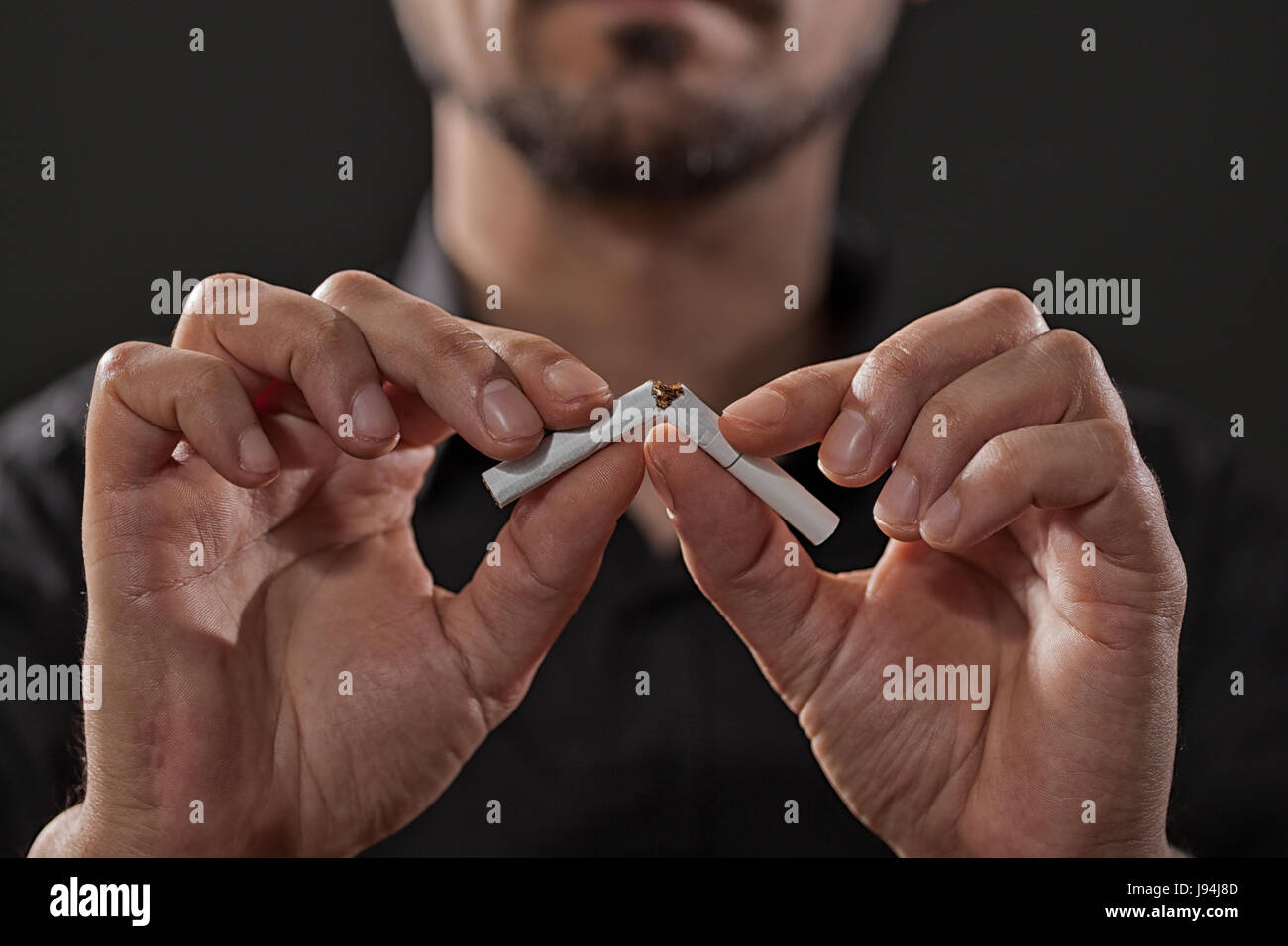 The man who quit smoking hi-res stock photography and images - Alamy