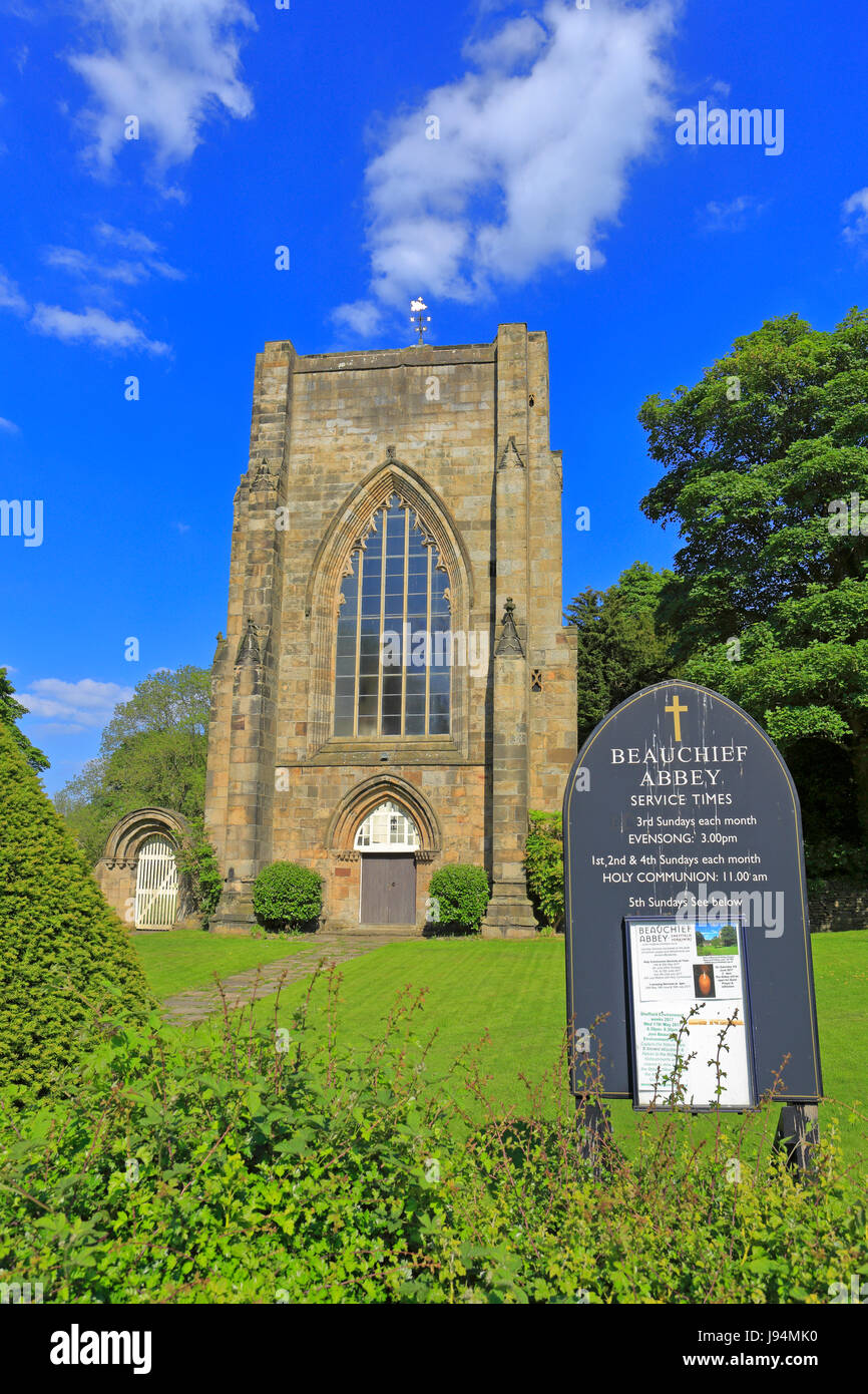 Beauchief Abbey, Sheffield, South Yorkshire, England, UK Stock Photo ...