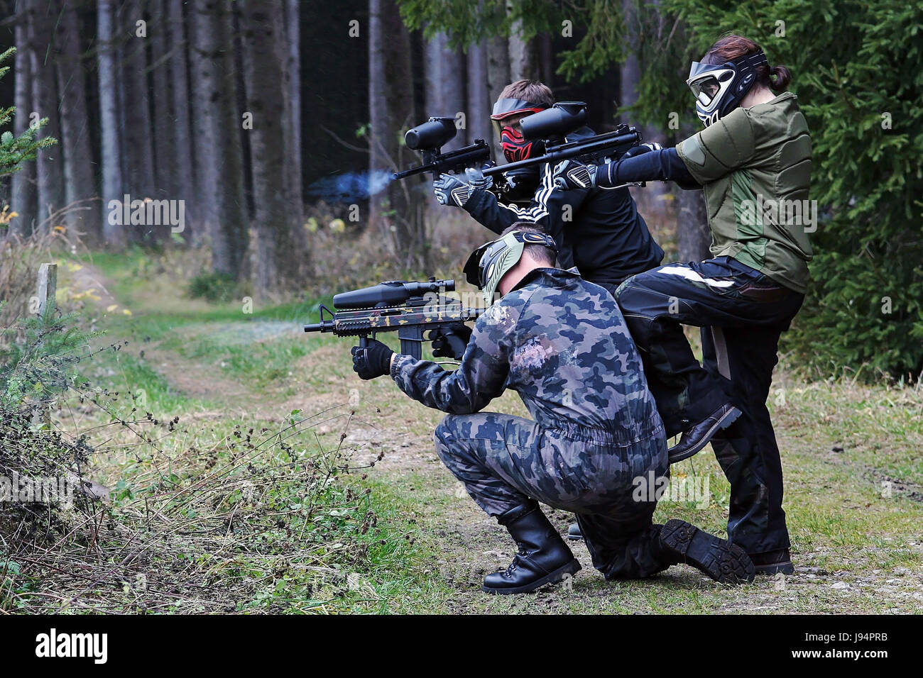 Paintballer hi-res stock photography and images - Alamy
