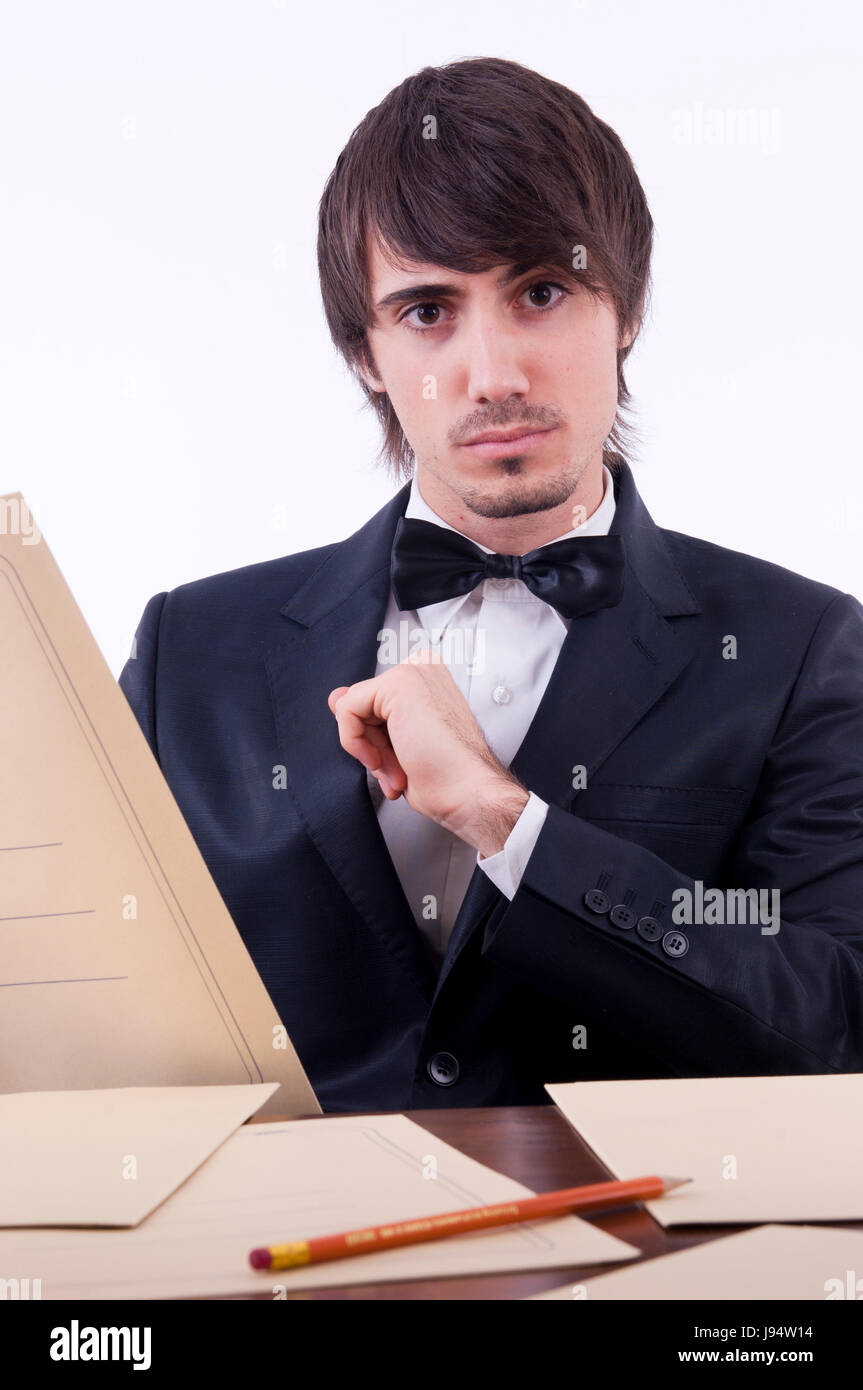 deadline, respite, men, man, secretary, male, masculine, face, sadness ...