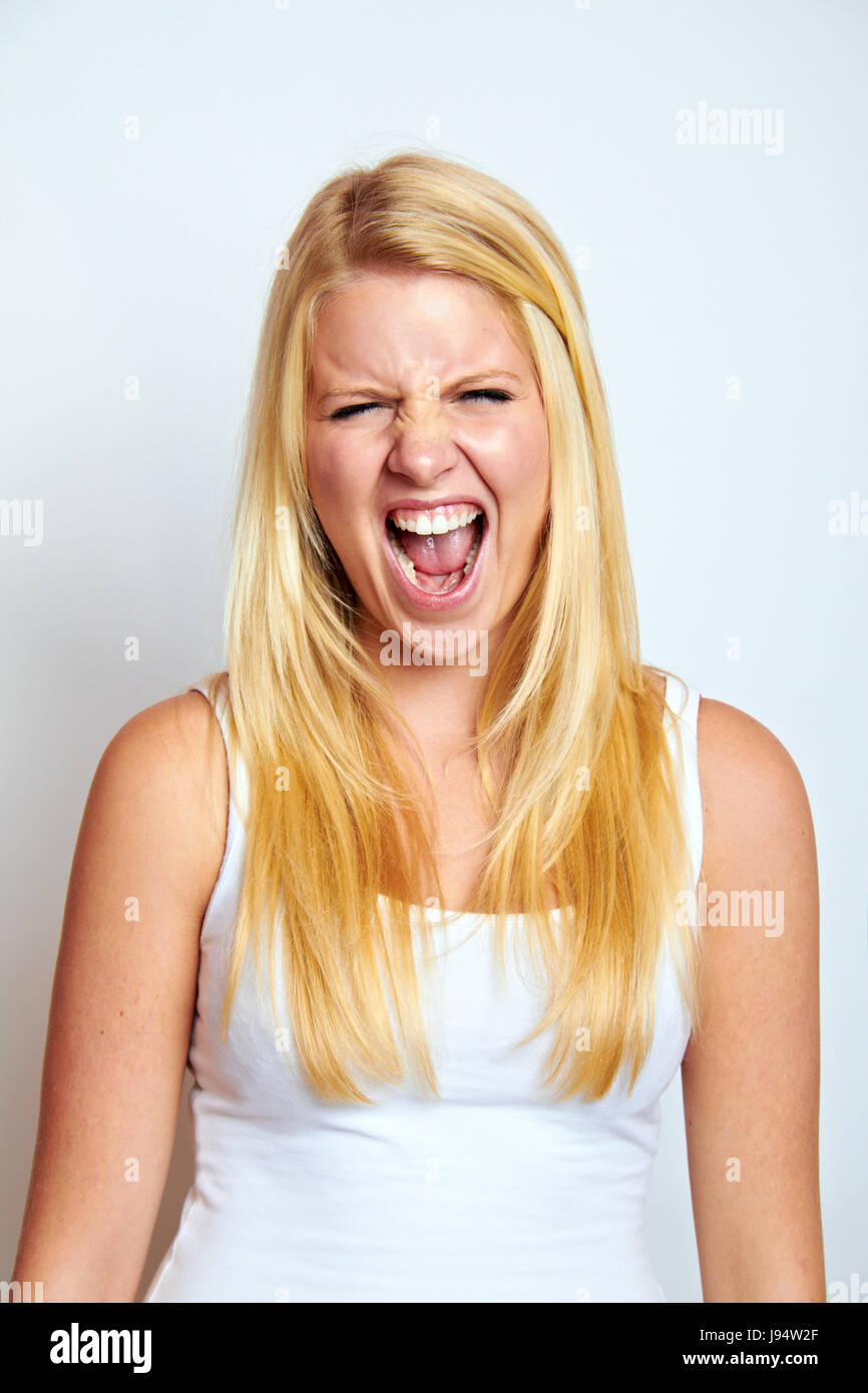 woman, sad, loud, yell, negative, failure, shouting, shout, girl, girls ...