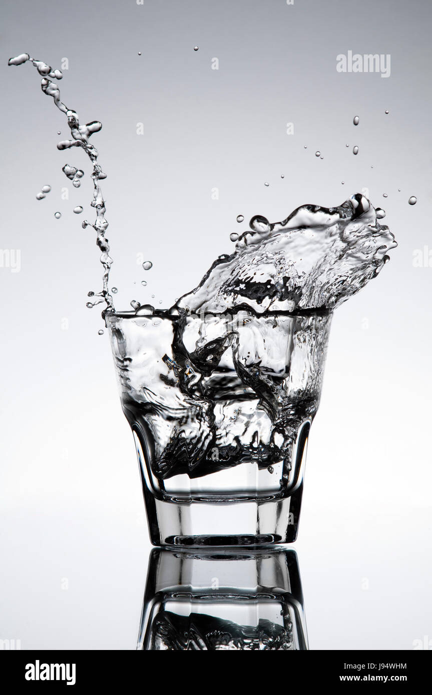 glass, chalice, tumbler, isolated, vodka, splash, gin, backdrop ...