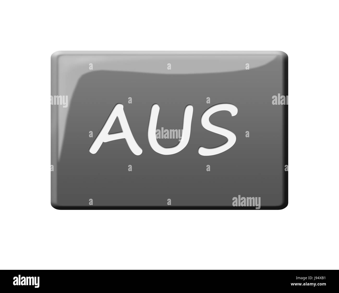 isolated, end, out, button, stop, pictogram, symbol, pictograph, trade ...