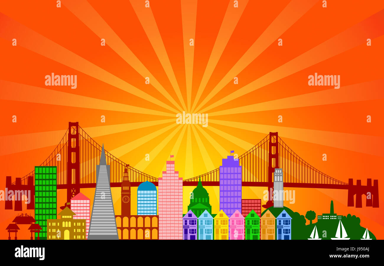 california, skyscrapers, skyscraper, building, office, hall, house ...