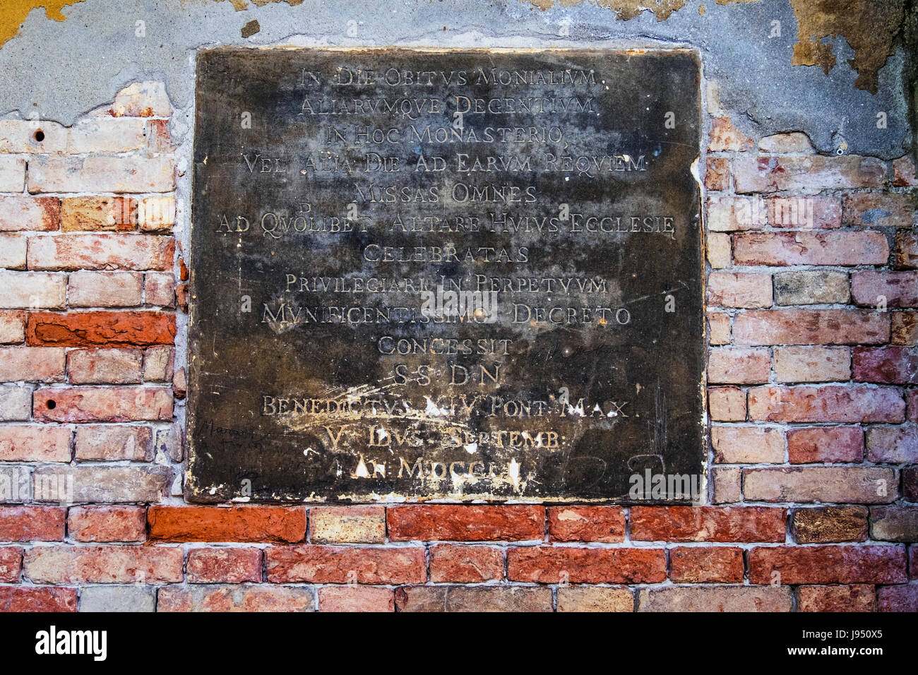Giudecca, Venice. Sant'Eufemia Roman Catholic church built in 9th ...