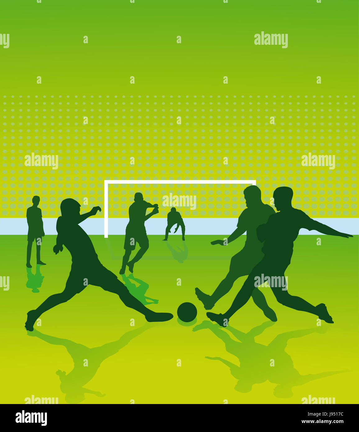 Footballer jumping hi-res stock photography and images - Alamy