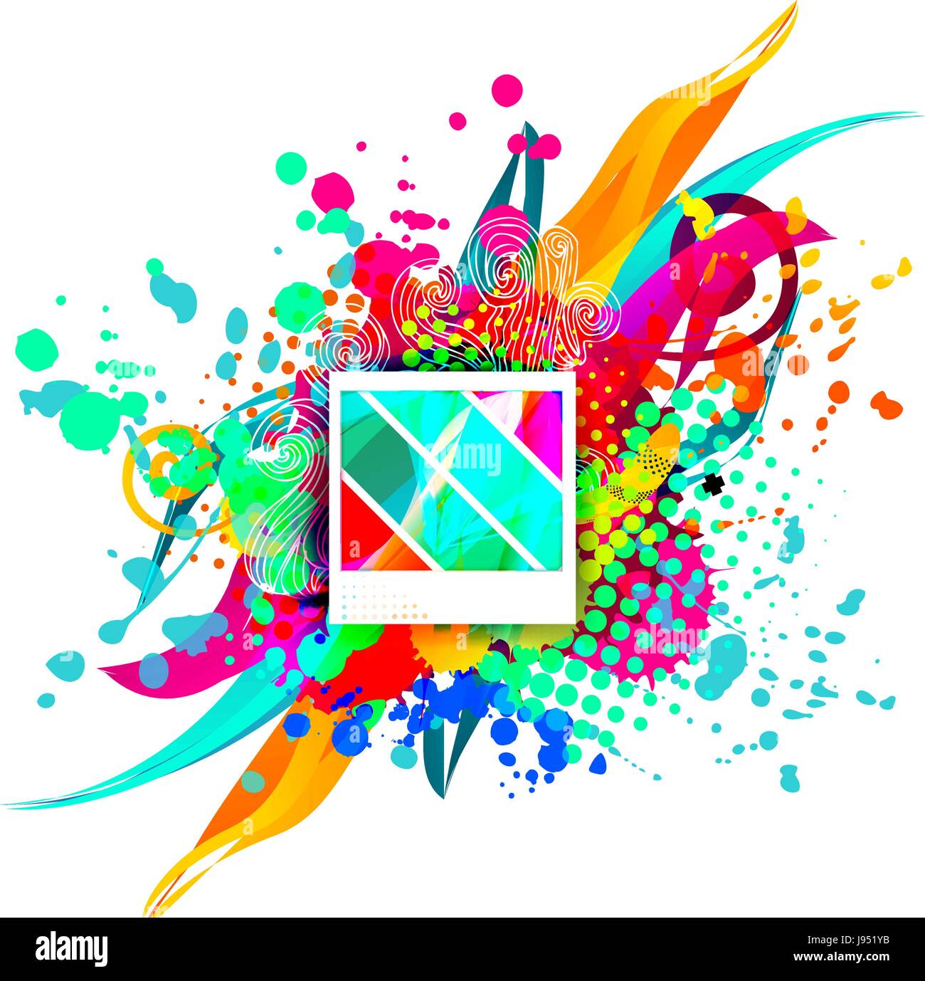 Creative template background. Abstract elements concept, vector ...