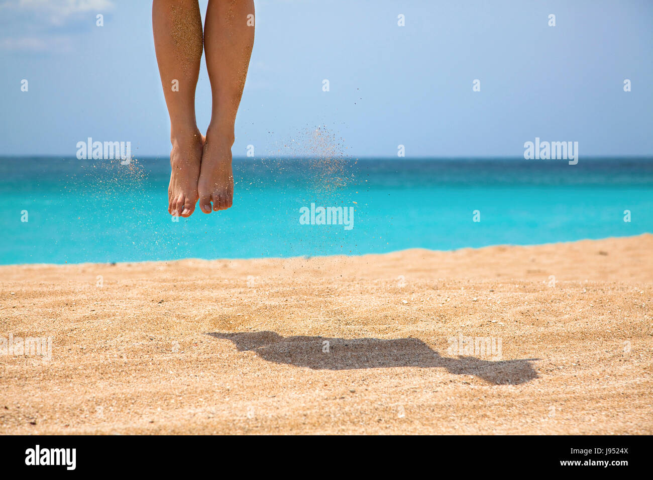 blue, beach, seaside, the beach, seashore, active, coast, day, during ...