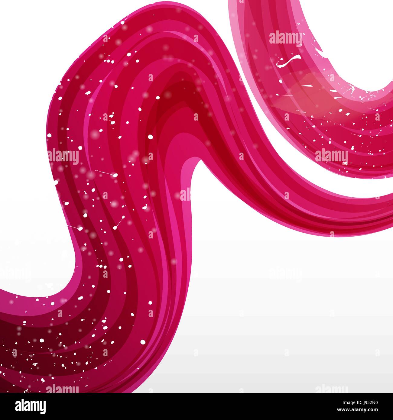 Vector minimal curve liquid spark wave set background with shadow and ...