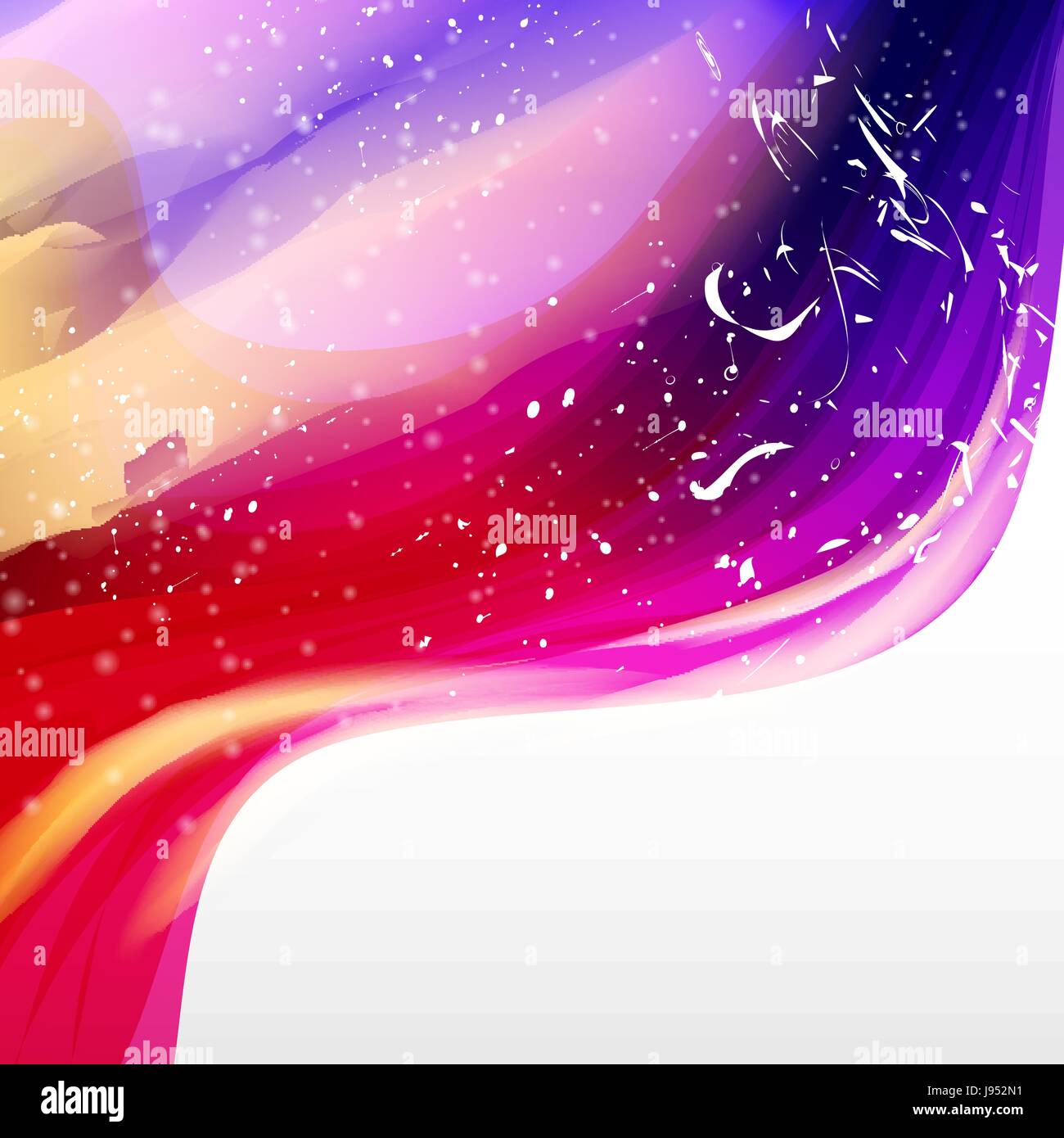 Vector minimal curve liquid spark wave set background with shadow and ...