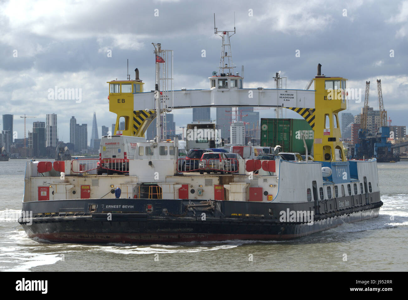 Woolwich Ferry Ernest Bevin High Resolution Stock Photography and ...