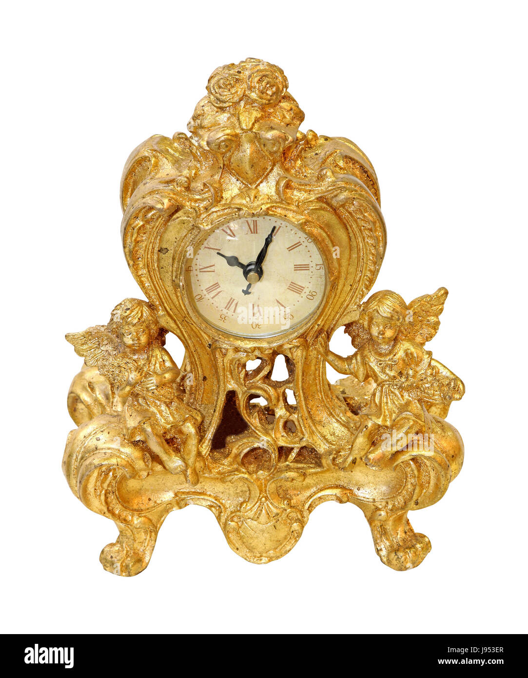 Golden gold angel angels Cut Out Stock Images & Pictures - Alamy