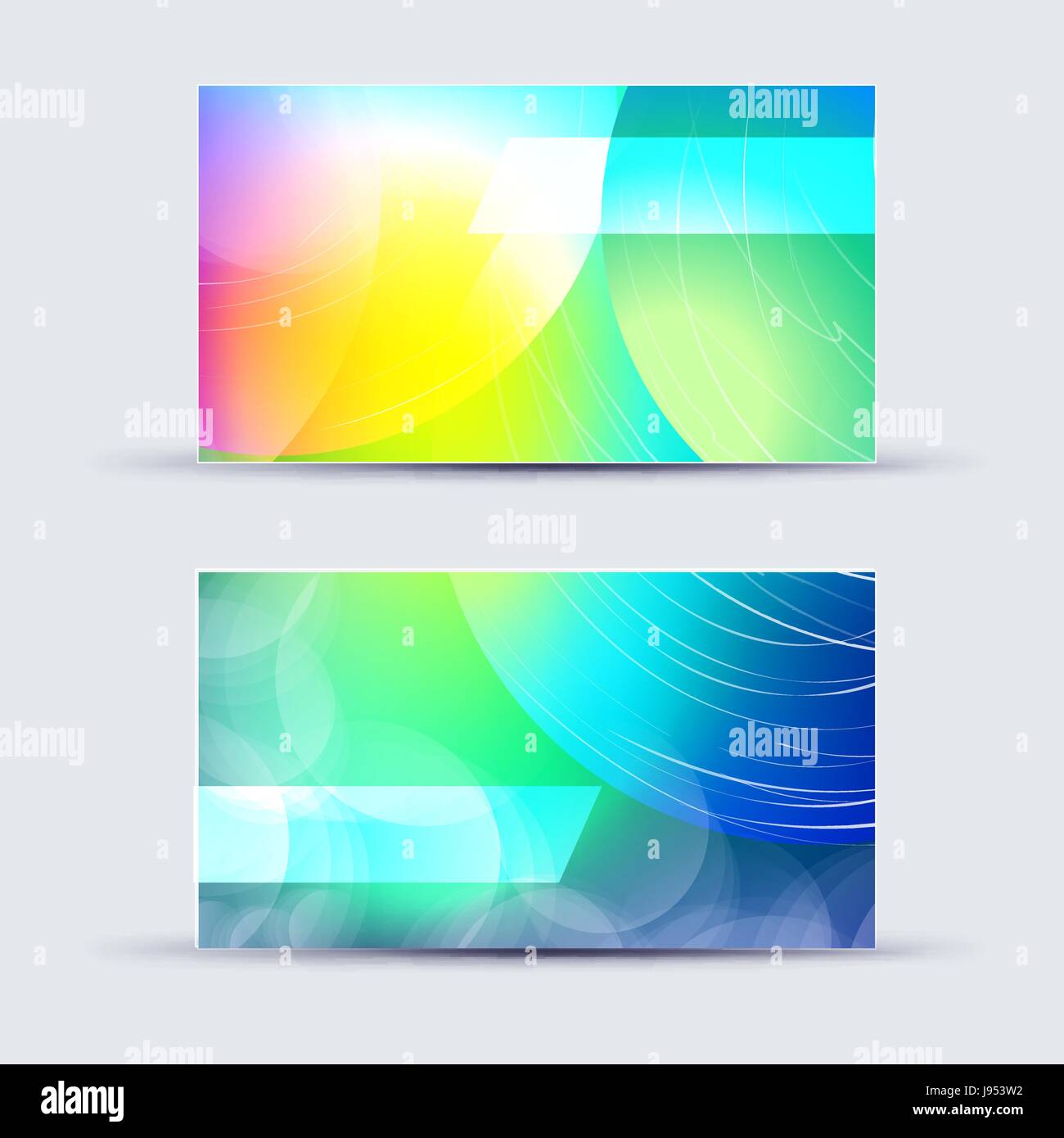 Abstract blank name card template for business artwork. eps 10 Stock ...