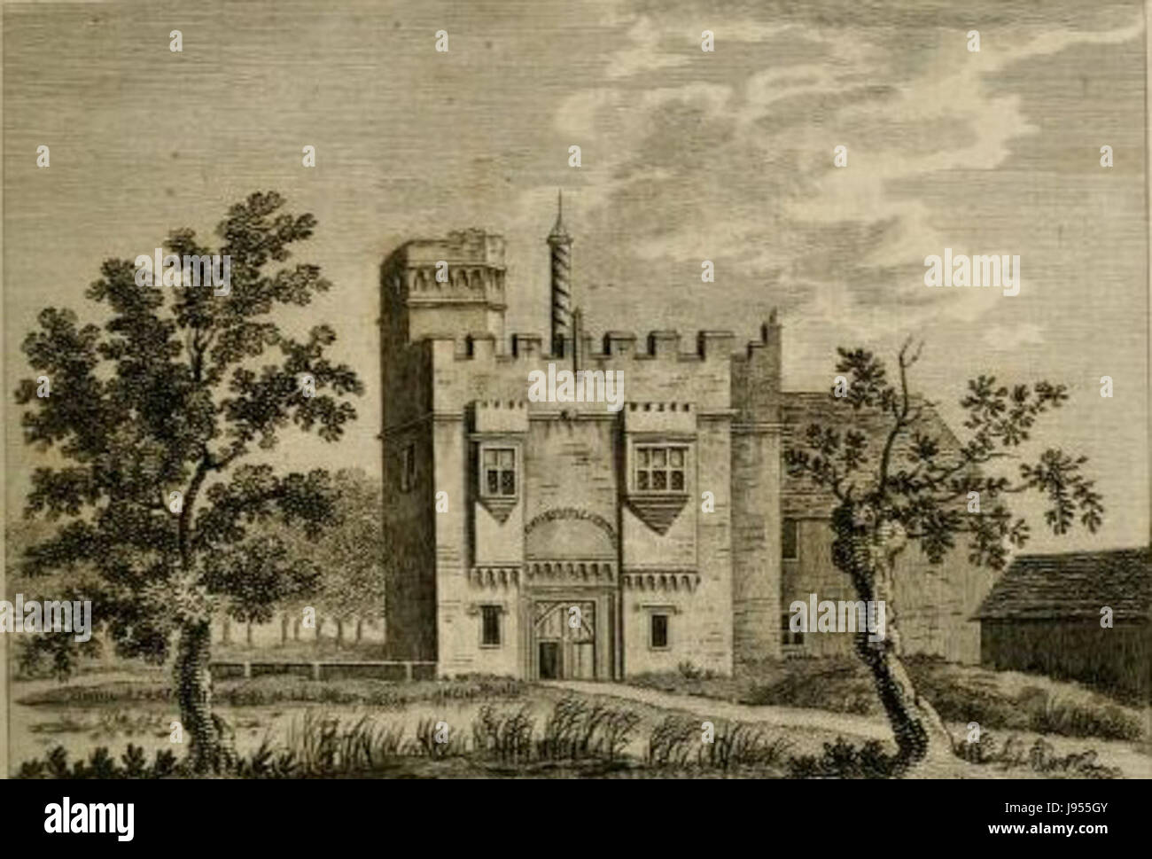 Rye House, built in 1777, is an important historical site associated ...