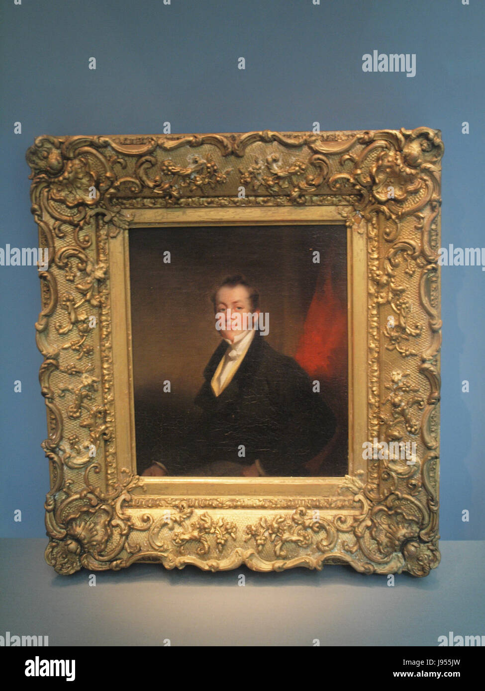 Portrait of Thomas Beale George Chinnety Stock Photo - Alamy