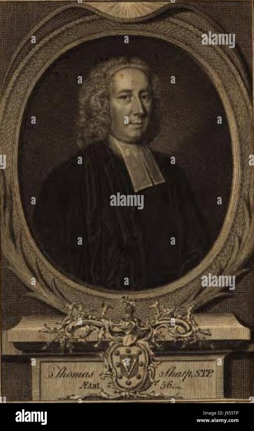 Thomas Sharp was an English archdeacon in the 18th century, known for ...
