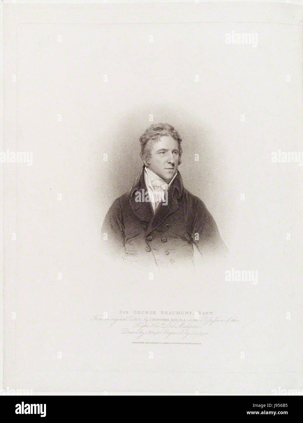 This portrait of Sir George Howland Beaumont, 7th Baronet, was painted ...